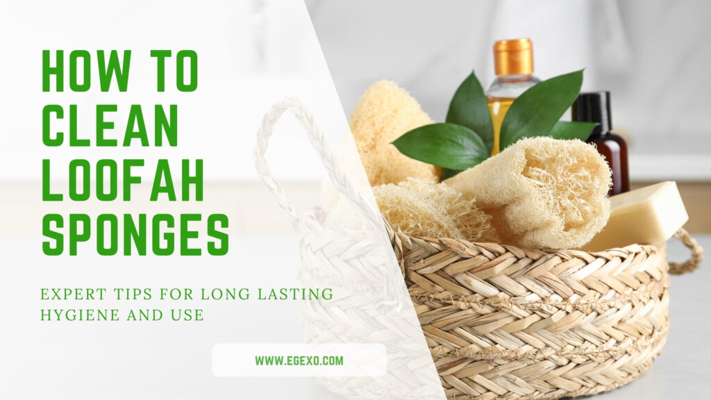 How to Clean Loofah Sponges | Expert Care Guide 2025 | Egexo