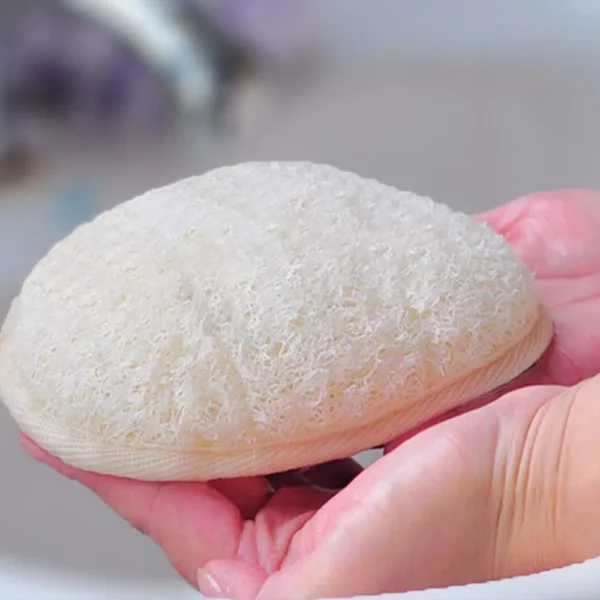 Natural Oval Body Loofah | Egyptian Exfoliating Bath Scrubber